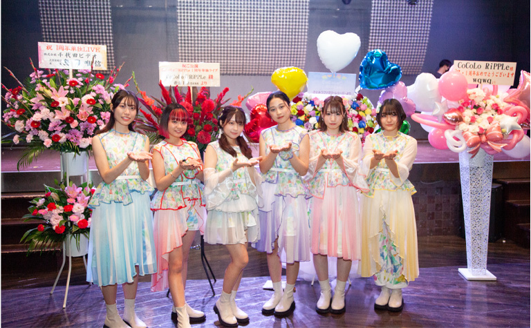 SDGsアイドル「CoCoLo♡RiPPLe」1周年ライブ開催 新プロジェクトも発表 | SDGs fan